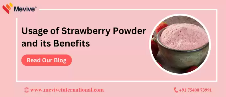 5 Trendy Ingredients For Instant Drink Mix Powder | Mevive®