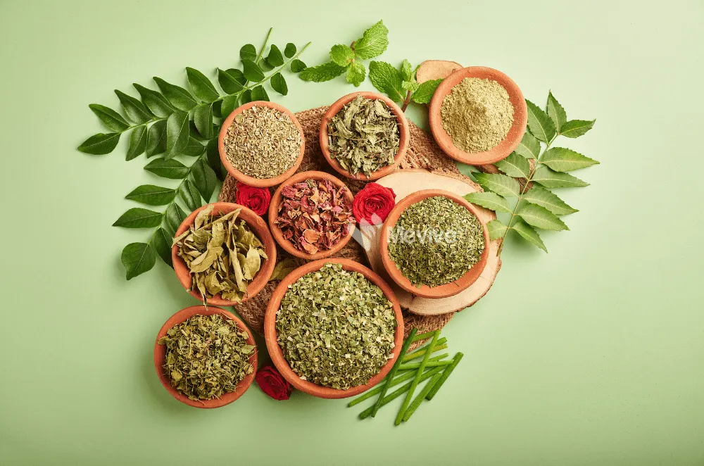 Different Types Dried Herbs