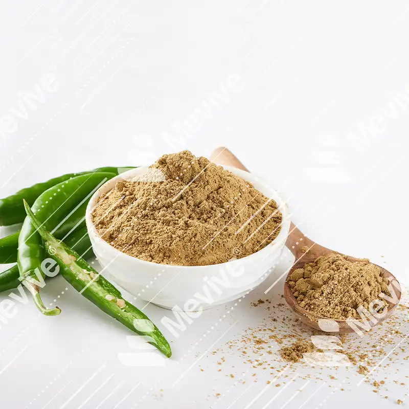 Dried Green Chilli Powder, Flakes- Factory Pricing | Mevive